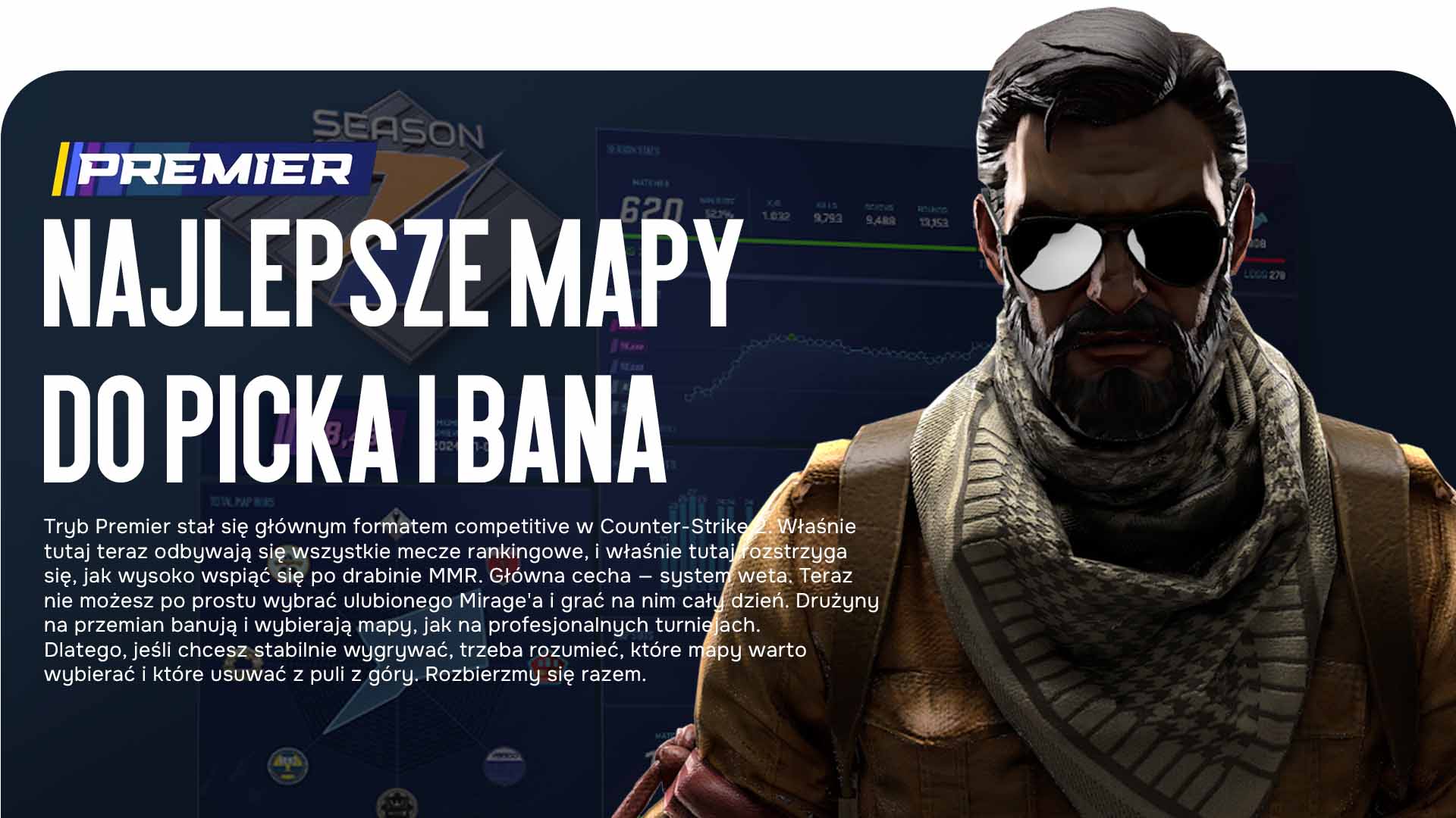 Mapy Premier CS2: najlepsze mapy do picka i bana w 2025 roku